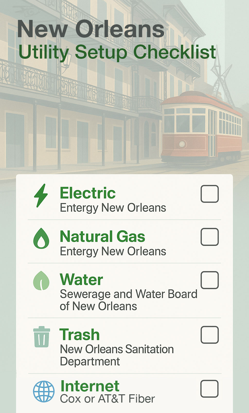 Top Utility Providers in New Orleans, LA. Compare electric, natural gas ...