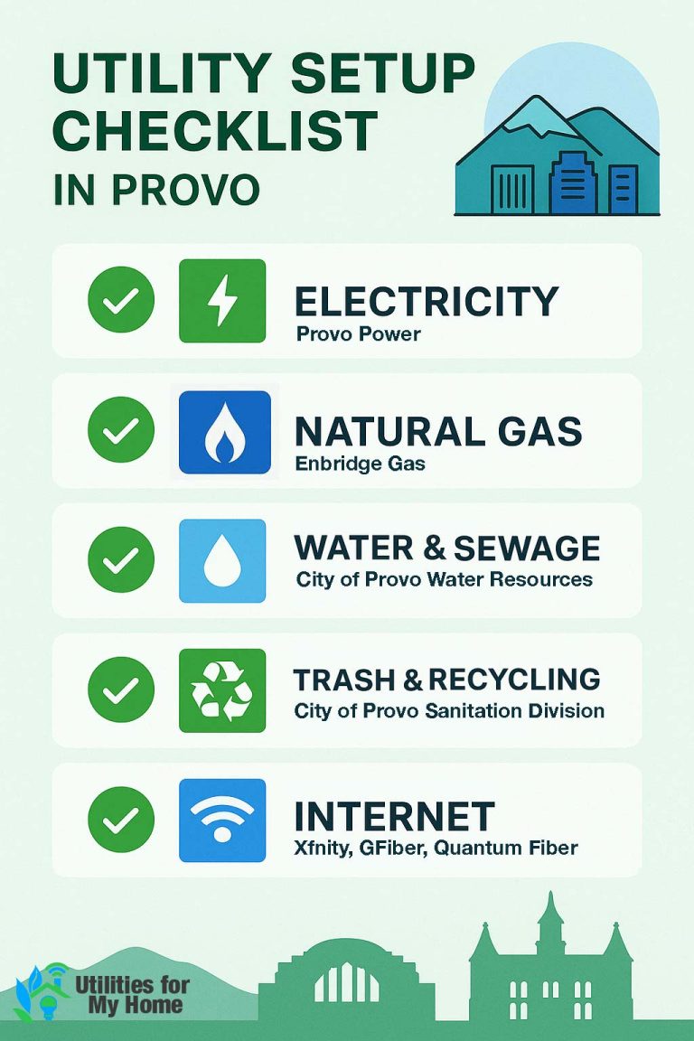 Provo, UT Utility Providers. Set Up and Compare Electric, Gas, Water ...