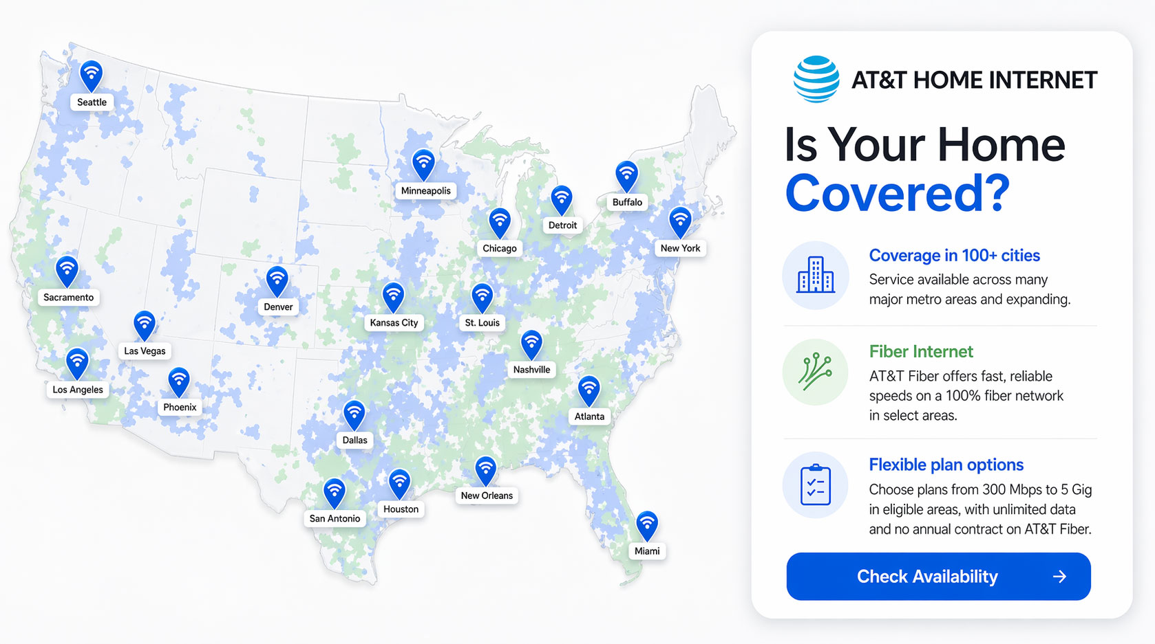 AT&T Internet Plans, Deals, and Coverage Area – Utilities For My Home