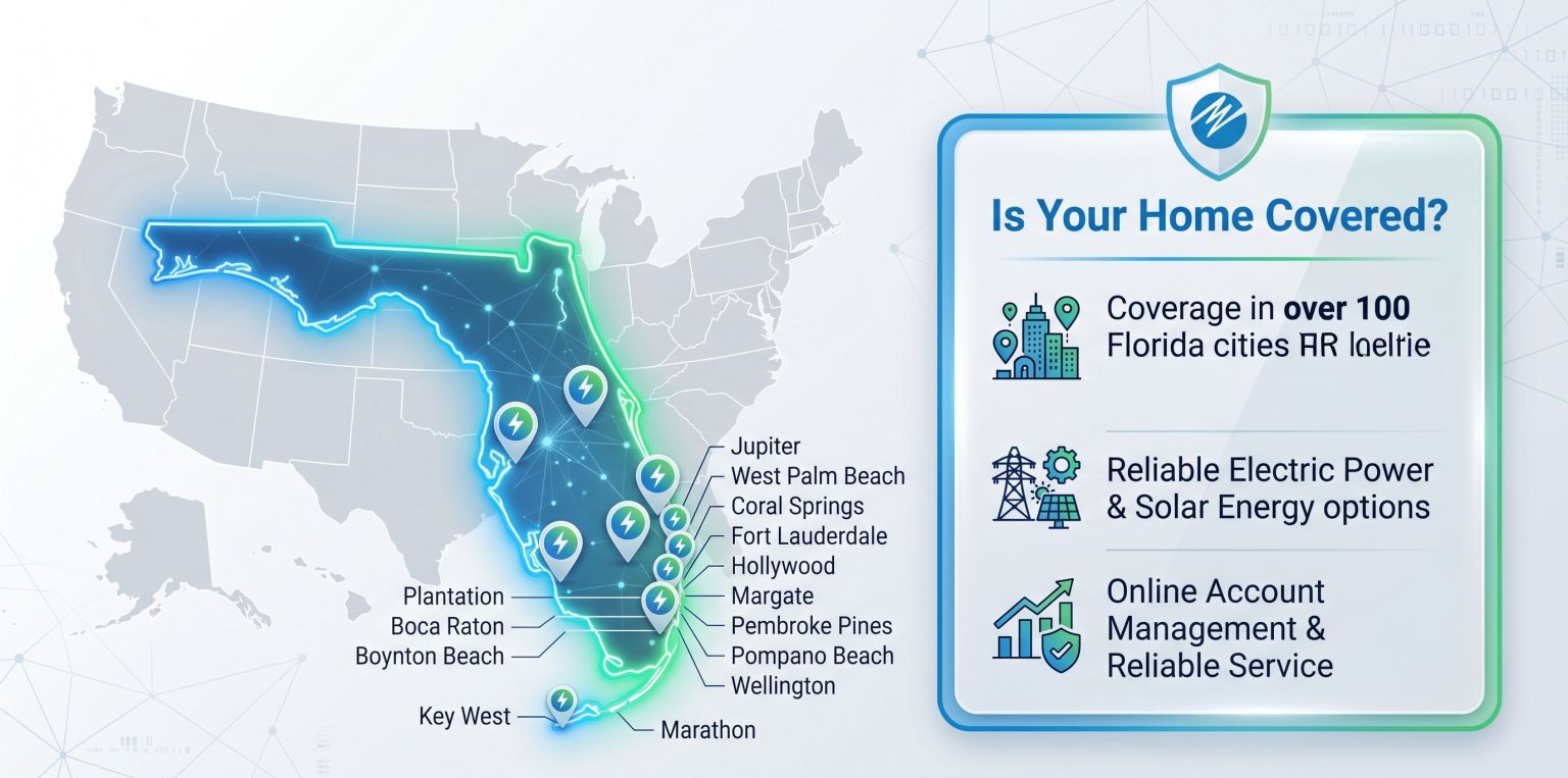 Florida Power & Light Coverage Area, Rebates, and Outage Tools ...