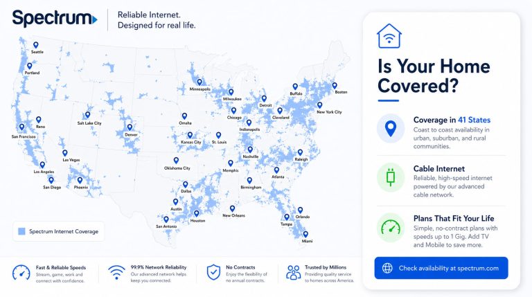 Spectrum Internet Deals and Coverage Map – Utilities For My Home