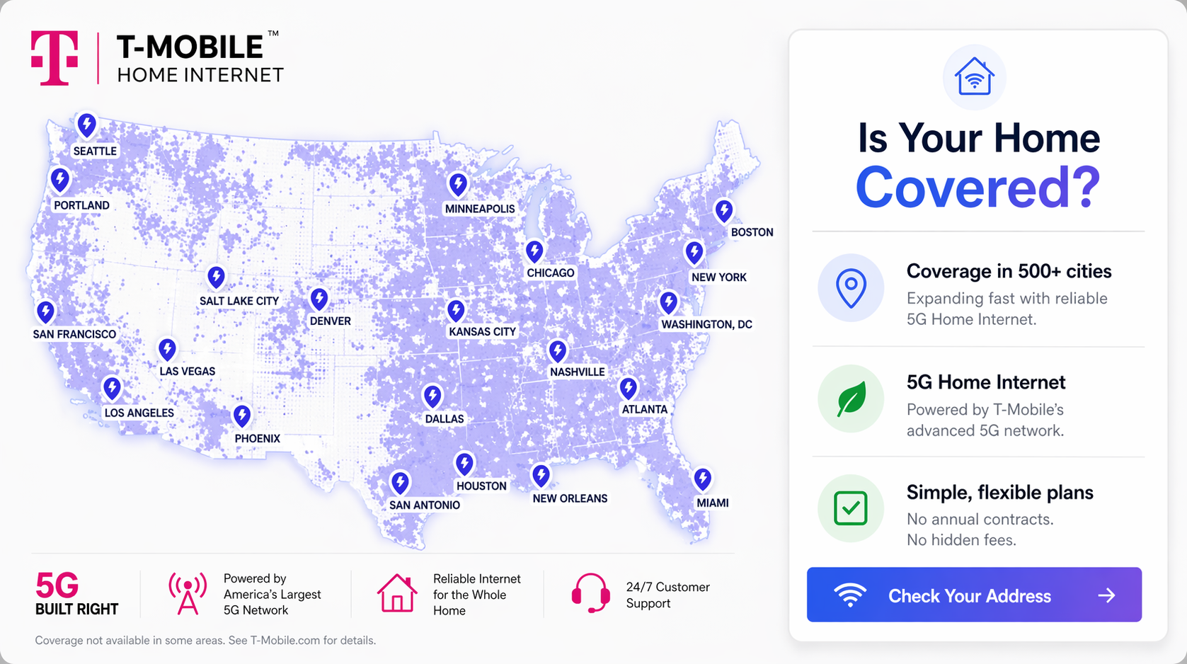 T-Mobile Home Internet Plans, Deals, and Coverage Area – Utilities For ...