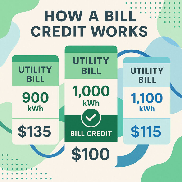 Is a Bill Credit Plan Right For Me? – Utilities For My Home