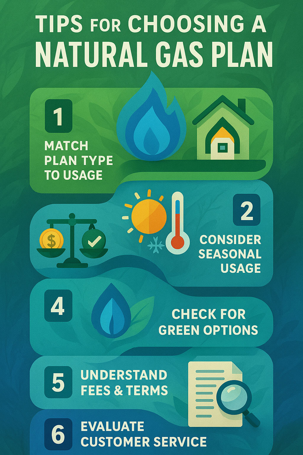 6 Tips for Choosing a Natural Gas Plan – Utilities For My Home
