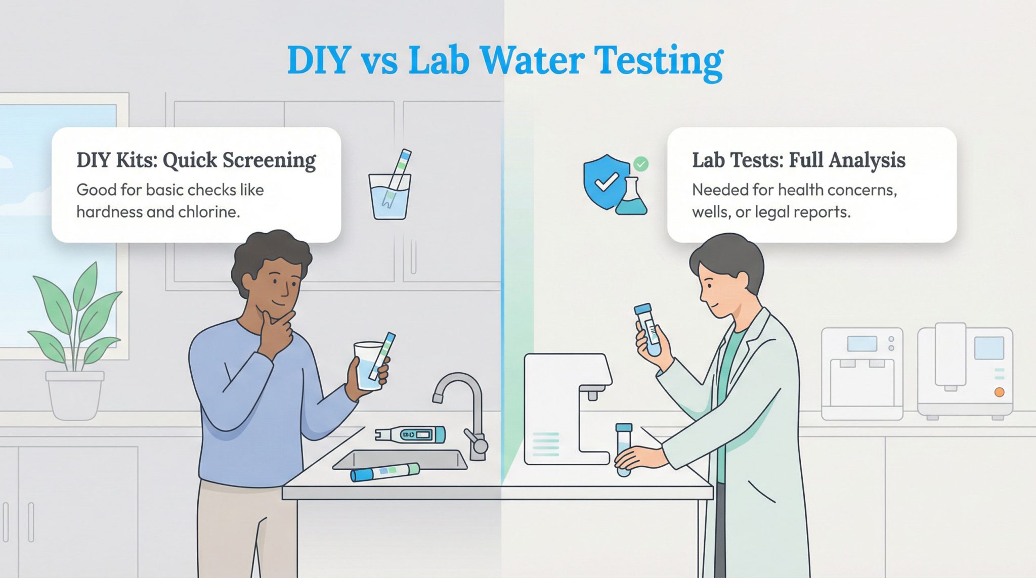 How to Test Water Quality at Home: DIY Kits vs. Professional Labs ...