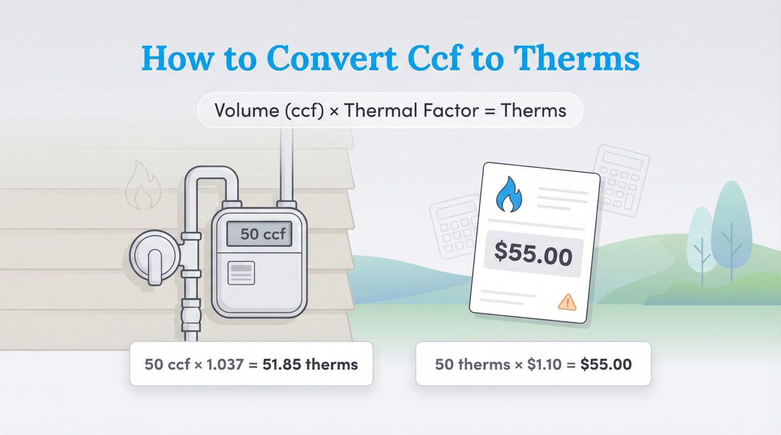 Understanding Natural Gas Measurements: How to Read Your Meter and Bill ...