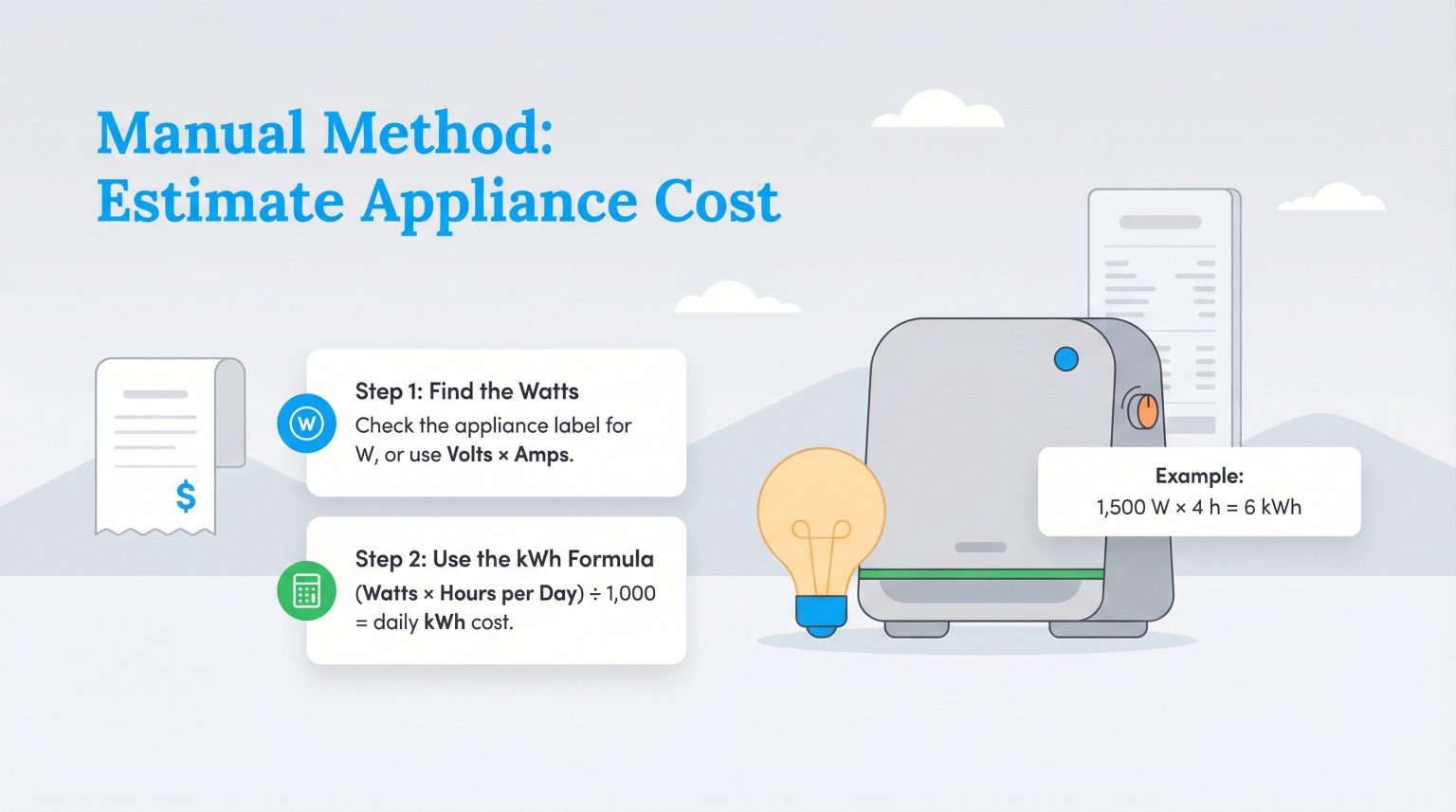 How to Measure Electric Usage: Formulas, Monitors, and Whole-Home ...