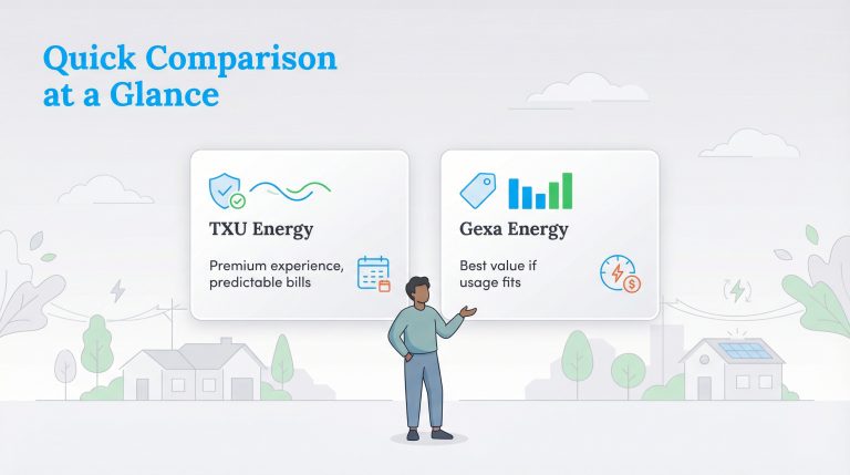 TXU Energy vs. Gexa Energy Comparison: Which Provider Fits Your Home ...
