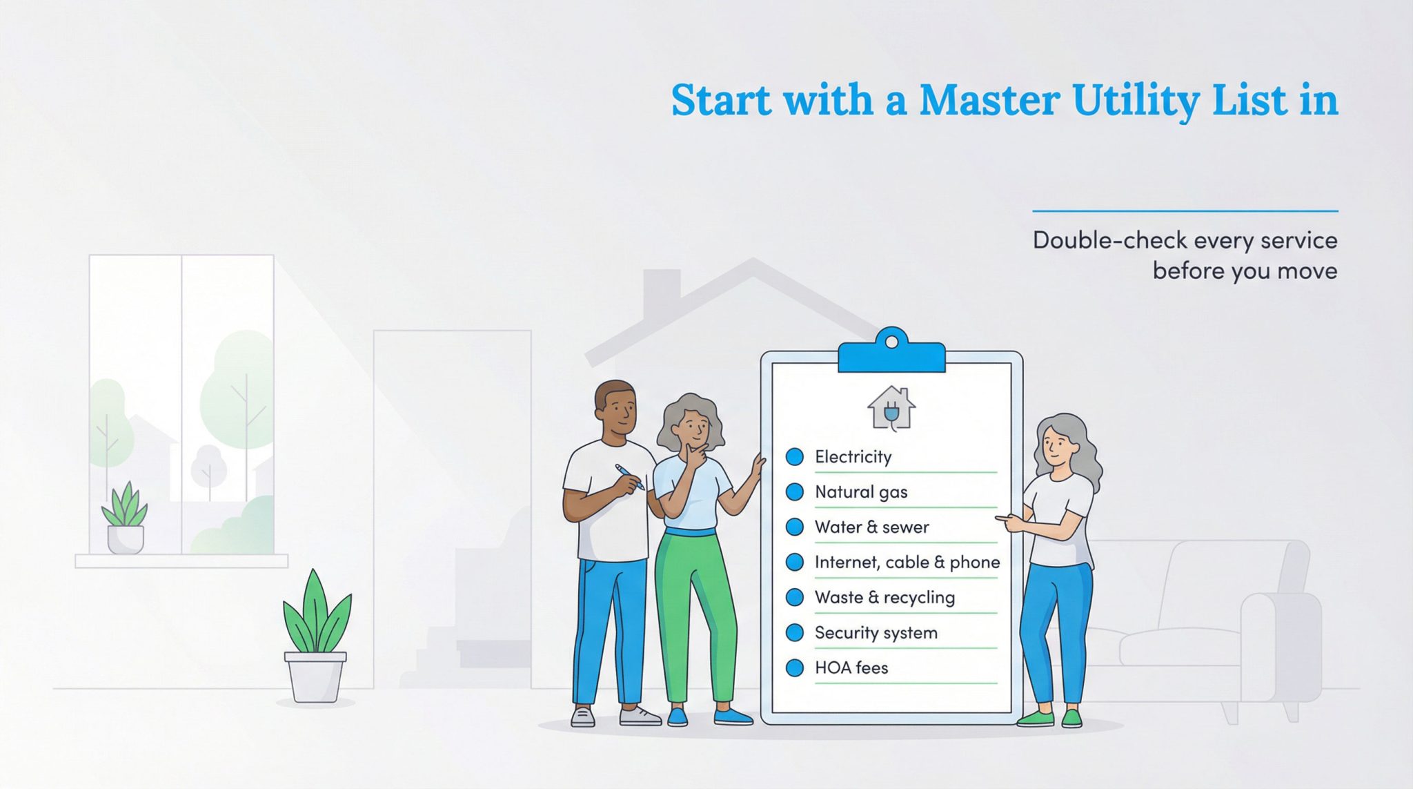 How to Transfer Utilities When Moving: Your Stress-Free Checklist ...