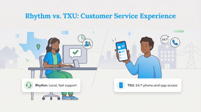 TXU Energy vs. Rhythm: A Head-to-Head Comparison of Rates and Plans ...