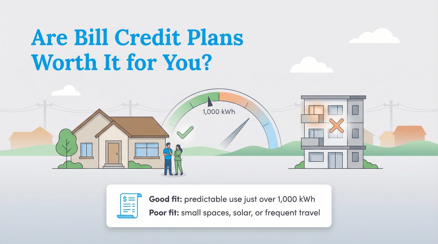 How Do Bill Credit Electricity Plans Work? (And Are They Worth It ...