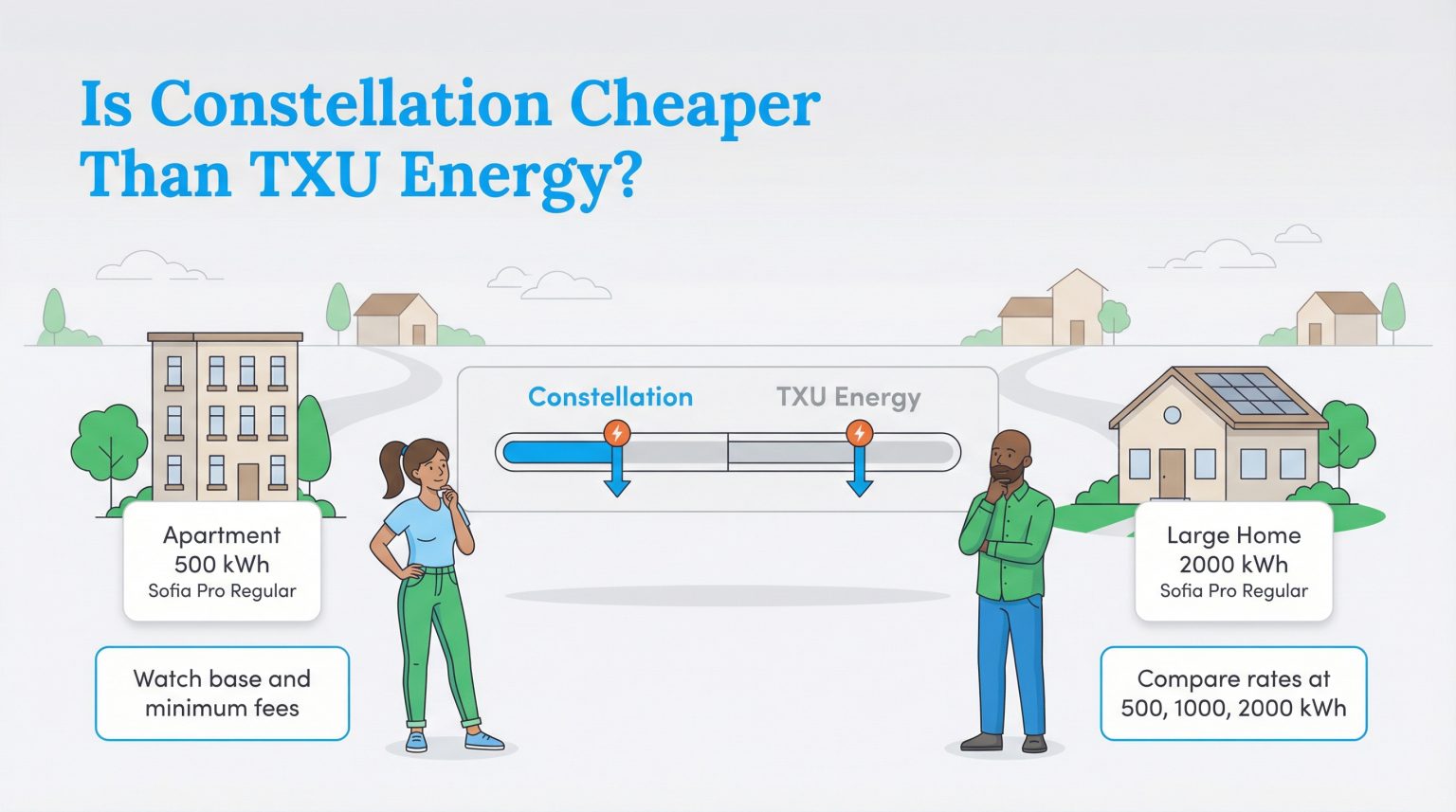TXU Energy vs. Constellation: Which Provider is Best for Your Texas ...