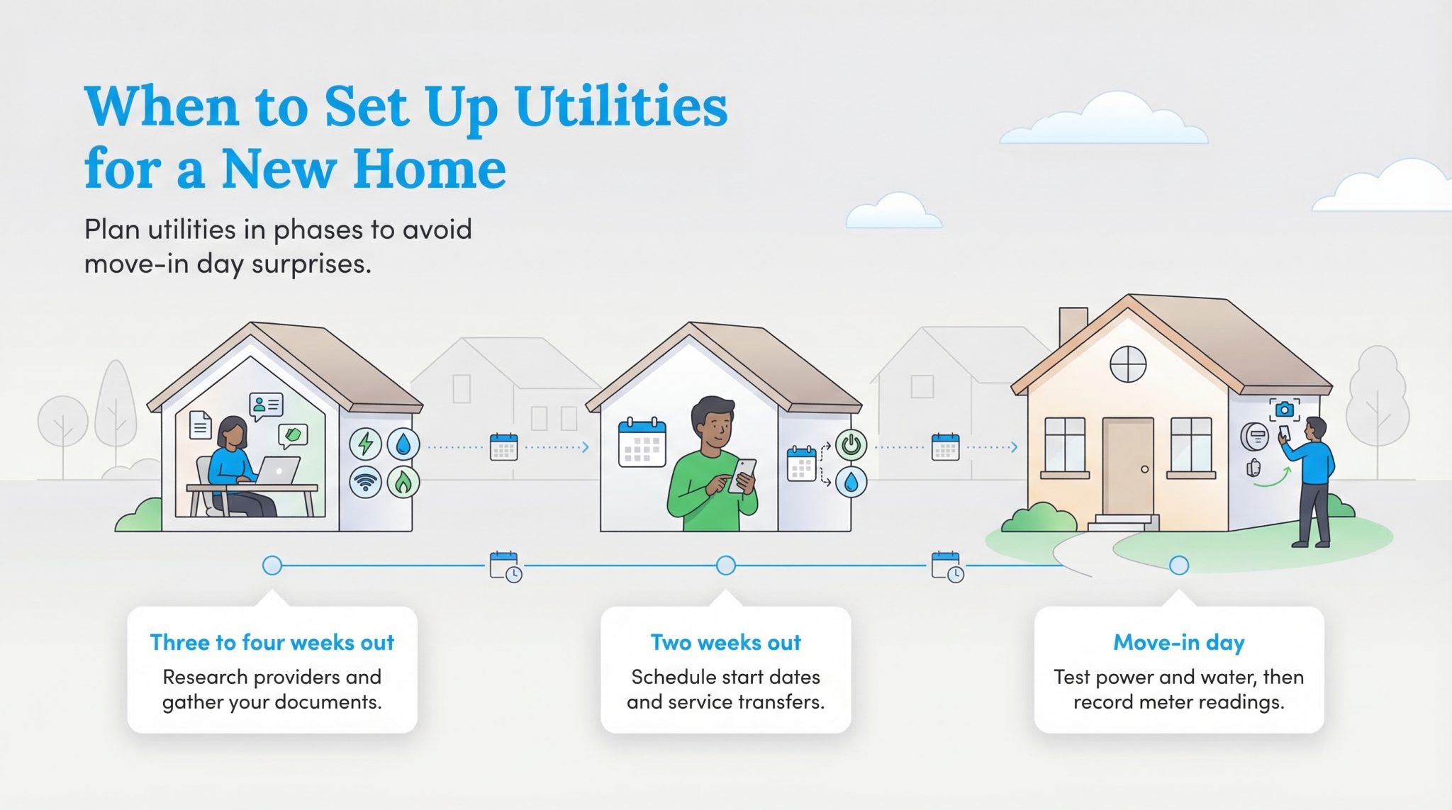 Setting Up Utilities for a New Home: A Complete Timeline – Utilities ...