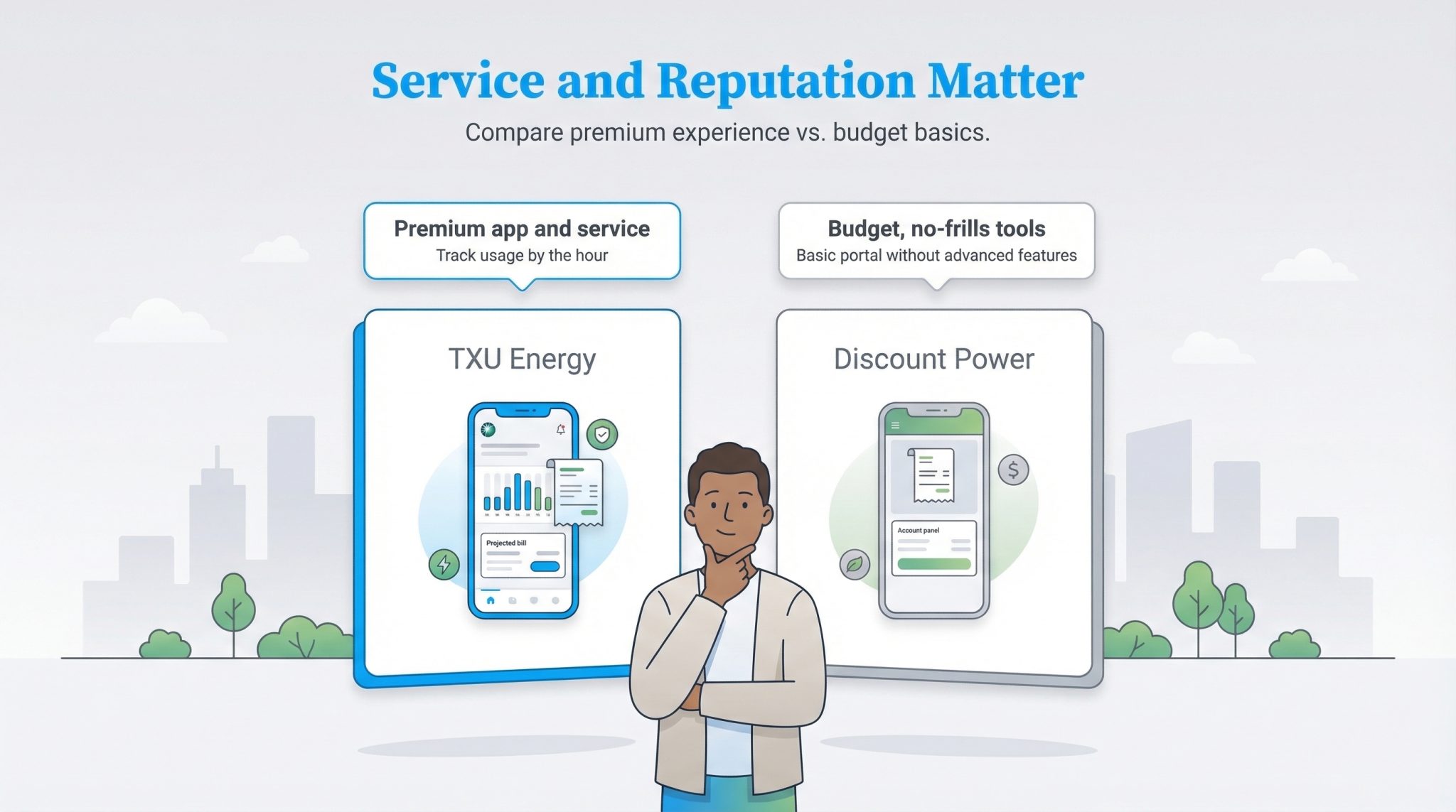 TXU Energy vs. Discount Power: Which Texas Provider Wins on Rates and ...