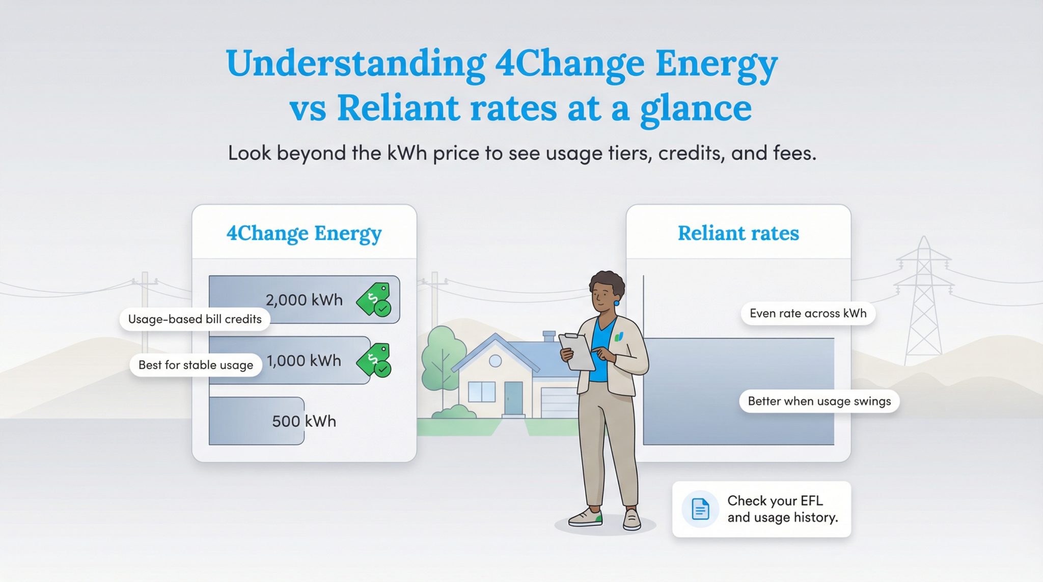 Reliant vs. 4Change Energy Comparison: Which Provider Fits Your Home ...