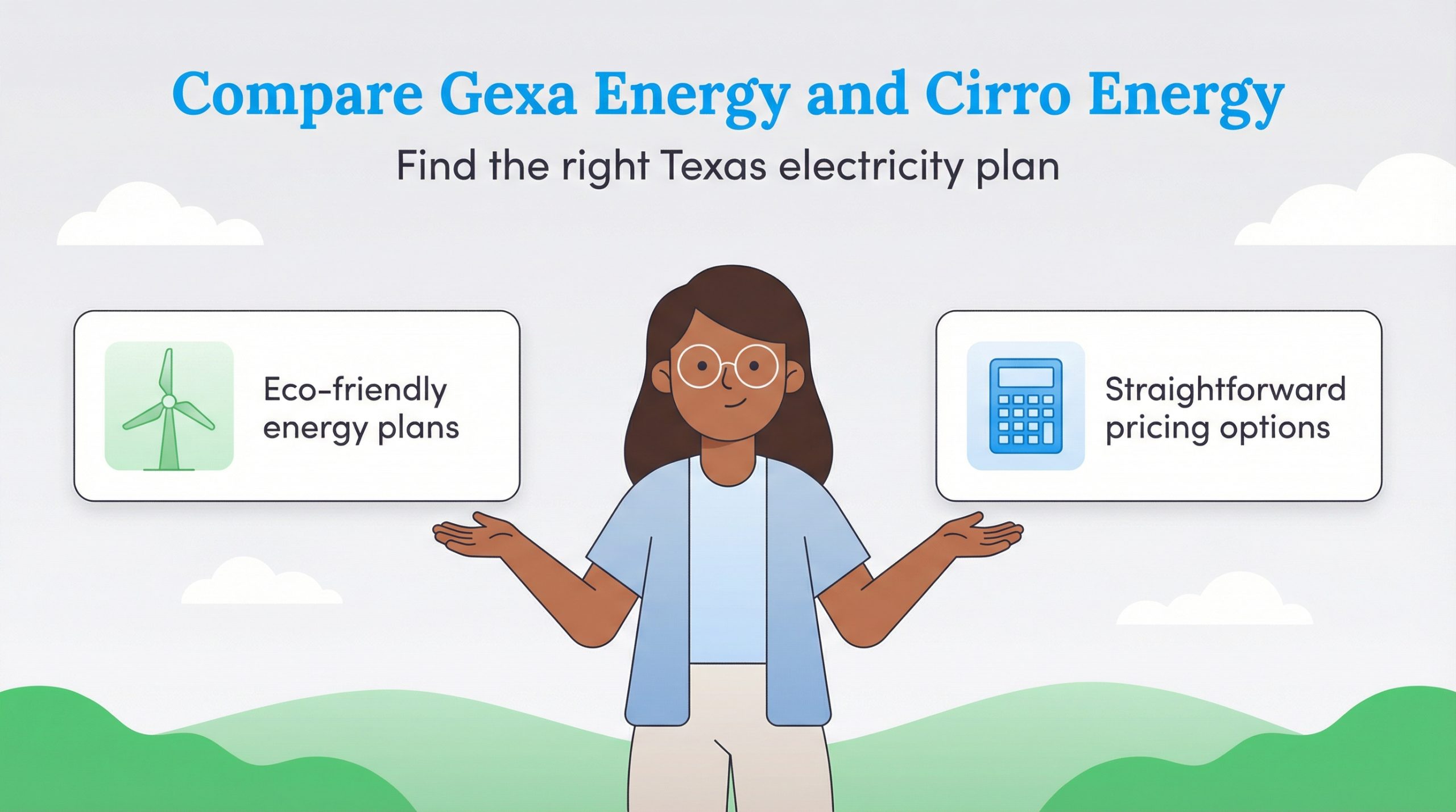 Gexa Energy vs. Cirro Comparison: Which Texas Electricity Plan Fits ...